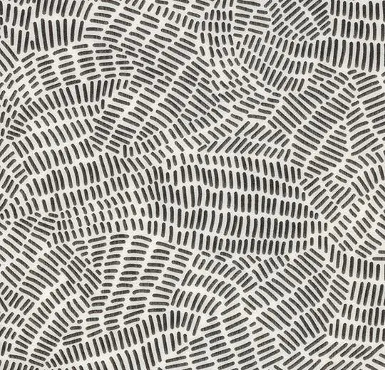 Forbo Modulup Compact Black & White Doodle Loose Lay Floor Covering Ro