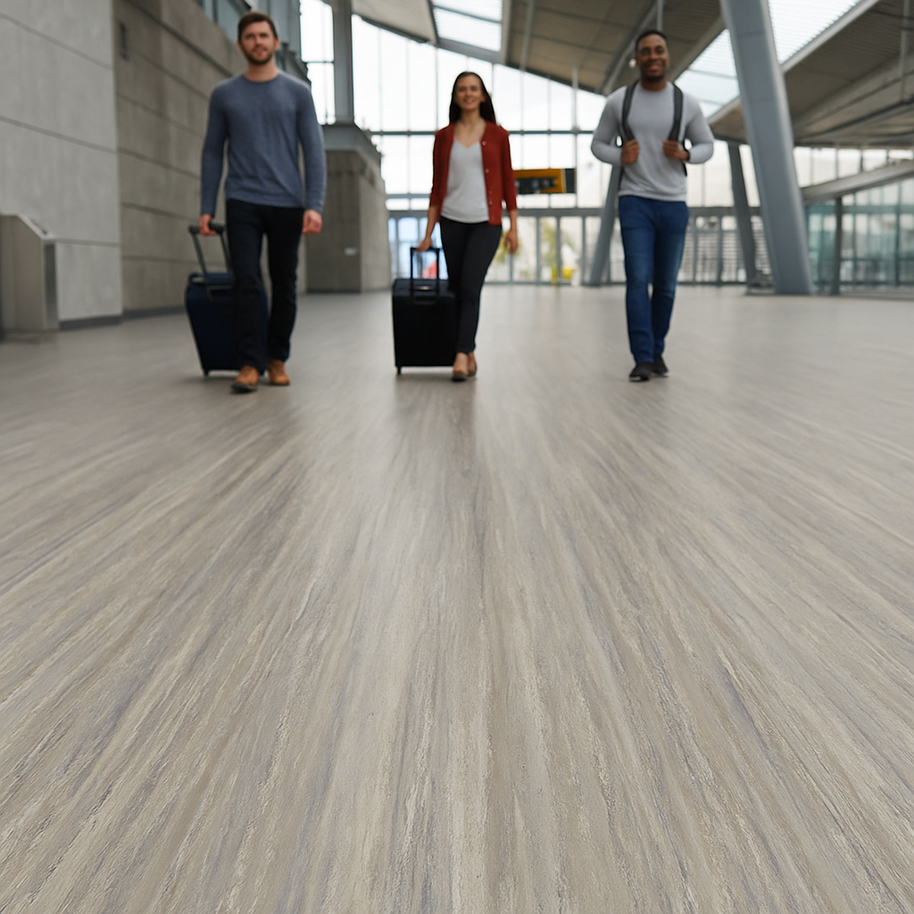 FloresistPro Marmoleum Linear Sheet – Anti-Static Linoleum, 2.5mm, Sto