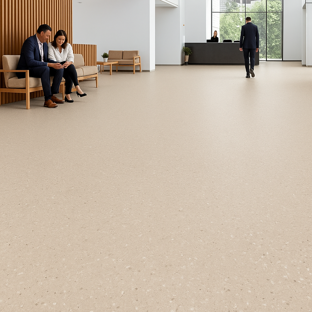 FloresistPro Vinyl Flooring Roll – Sardonyx, 2mm, Eco Durable