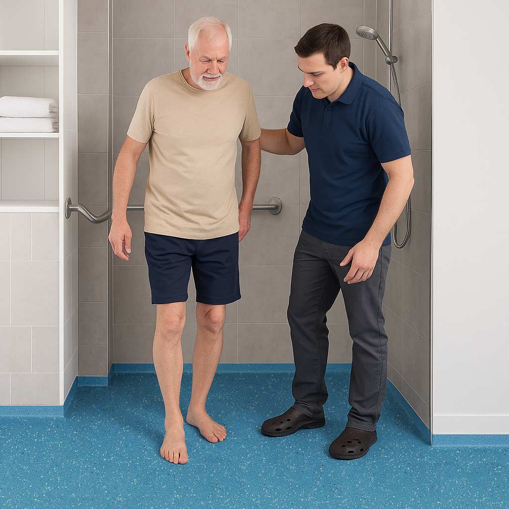 Omnaflor Luxe Marine Vinyl Flooring - PUR Finish, Adhered Install