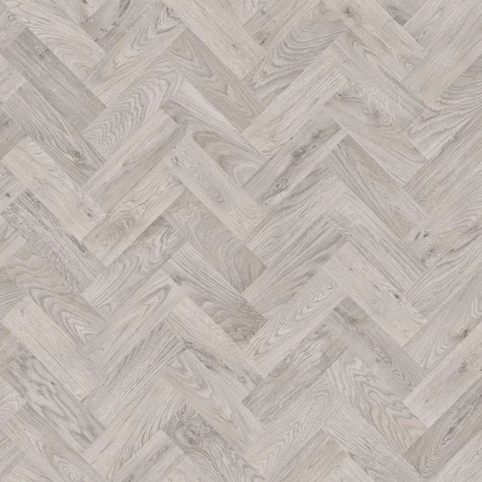 Polysafe Wood Fx PUR Parish Oak Parquet Slip Resistance Flooring Roll