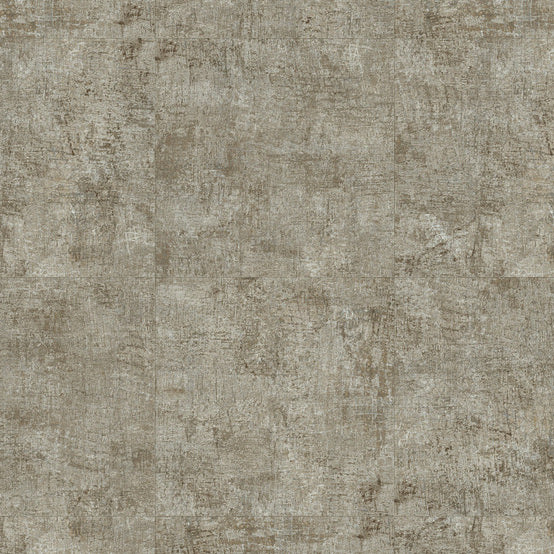 Saga² Rough Textile Beige Multi Layered Vinyl Tile For High Traffic Ar