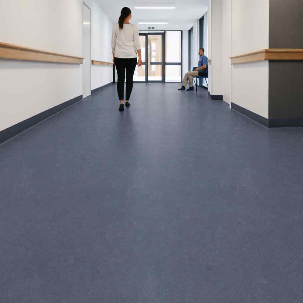 Zyrphan Floctave Metal Flooring Roll – Low Slip, Sound Insulation, 15-