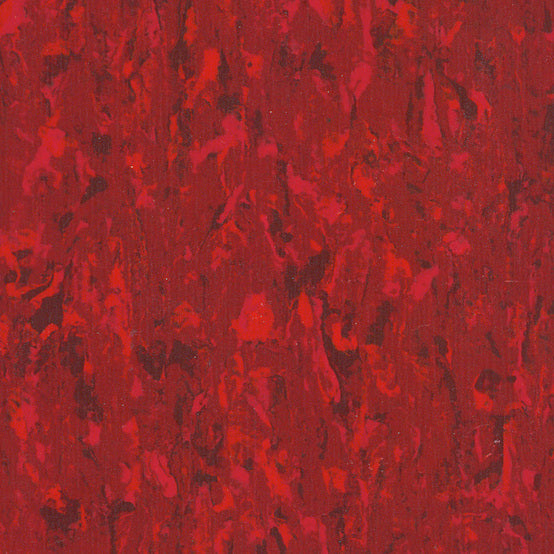 Gerflor Mipolam Cosmo Real Red Homogenous Compact Vinyl Floor Covering